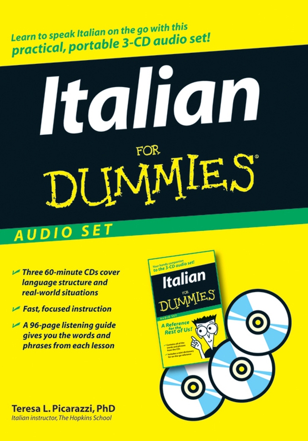 Italian For Dummies Audio Set Book - dummies